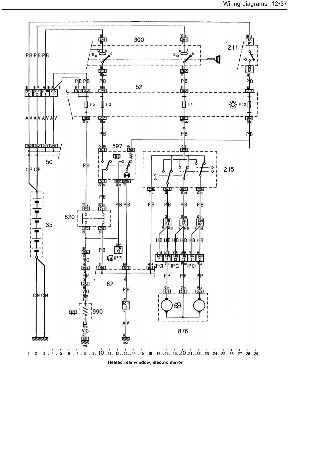 CITROEN ZX Wiring Diagrams - Car Electrical Wiring Diagram