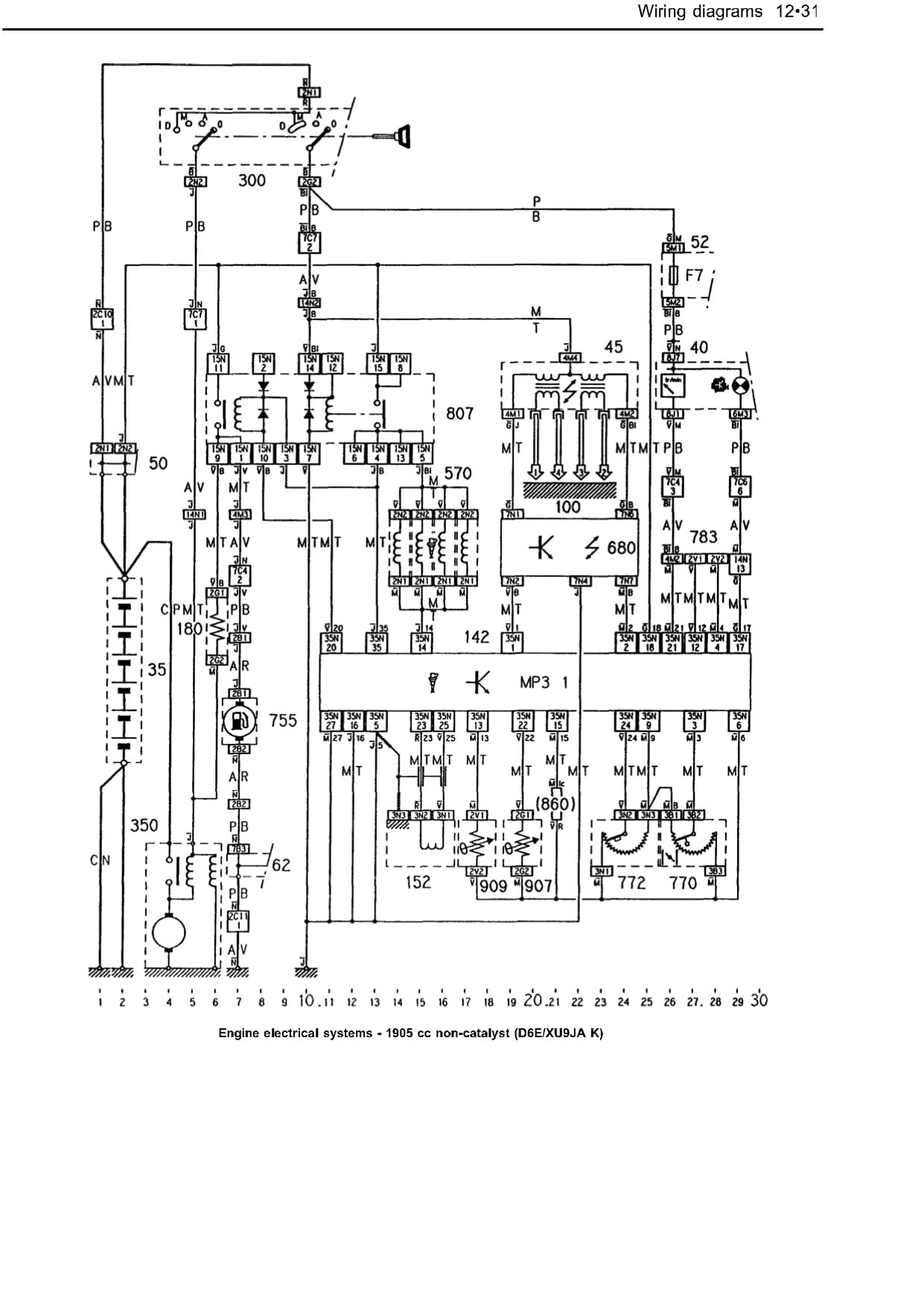 CITROEN ZX Wiring Diagrams - Car Electrical Wiring Diagram