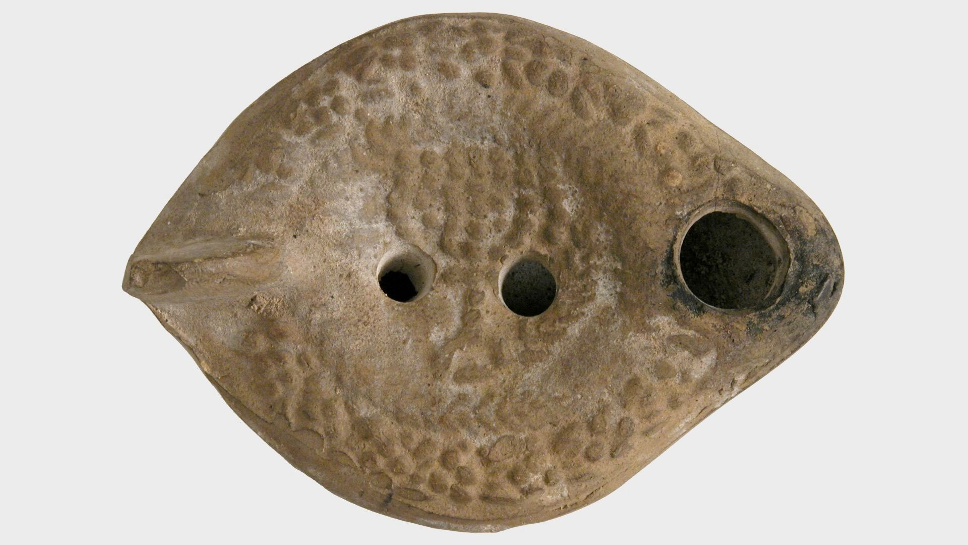 Ancient Oil Lamps with a Menorah - Structure Bible Menorah ...