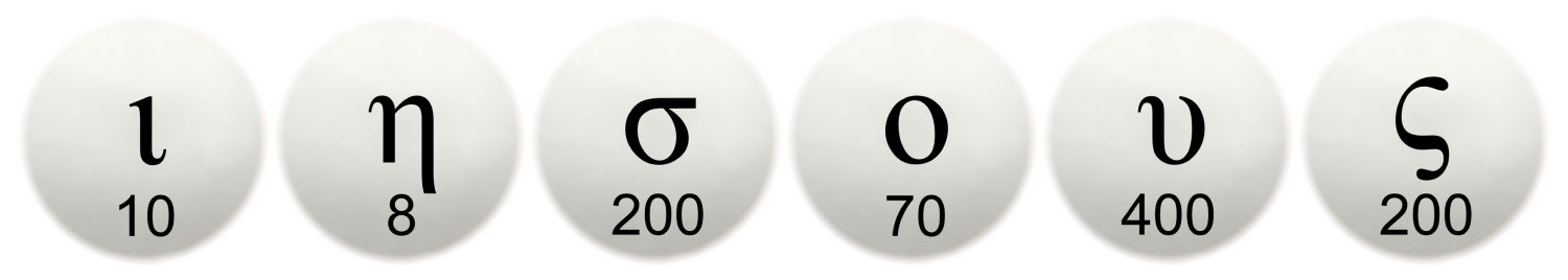 The Name "Jesus" and the Number 888 (Numerical Value) - Structure Bible ...