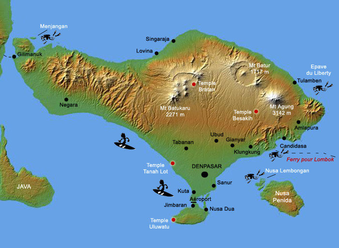 Infos pratiques | Voyage à Bali - Partir sur l'ile de Bali