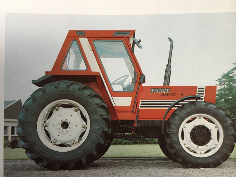 Fiat 880-980 - Fiat Traktor Fiatagri technische Daten Bilder Fakten