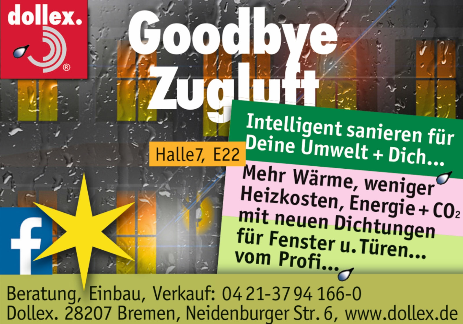 Dollex: Dichtmaterial für Fenster und Türen.