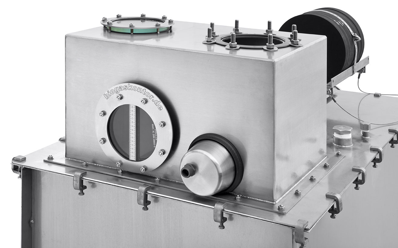 PRESSURE CONTROL VALVES - BIOGAS PLANT - COVERED LAGOON DIGESTER ...