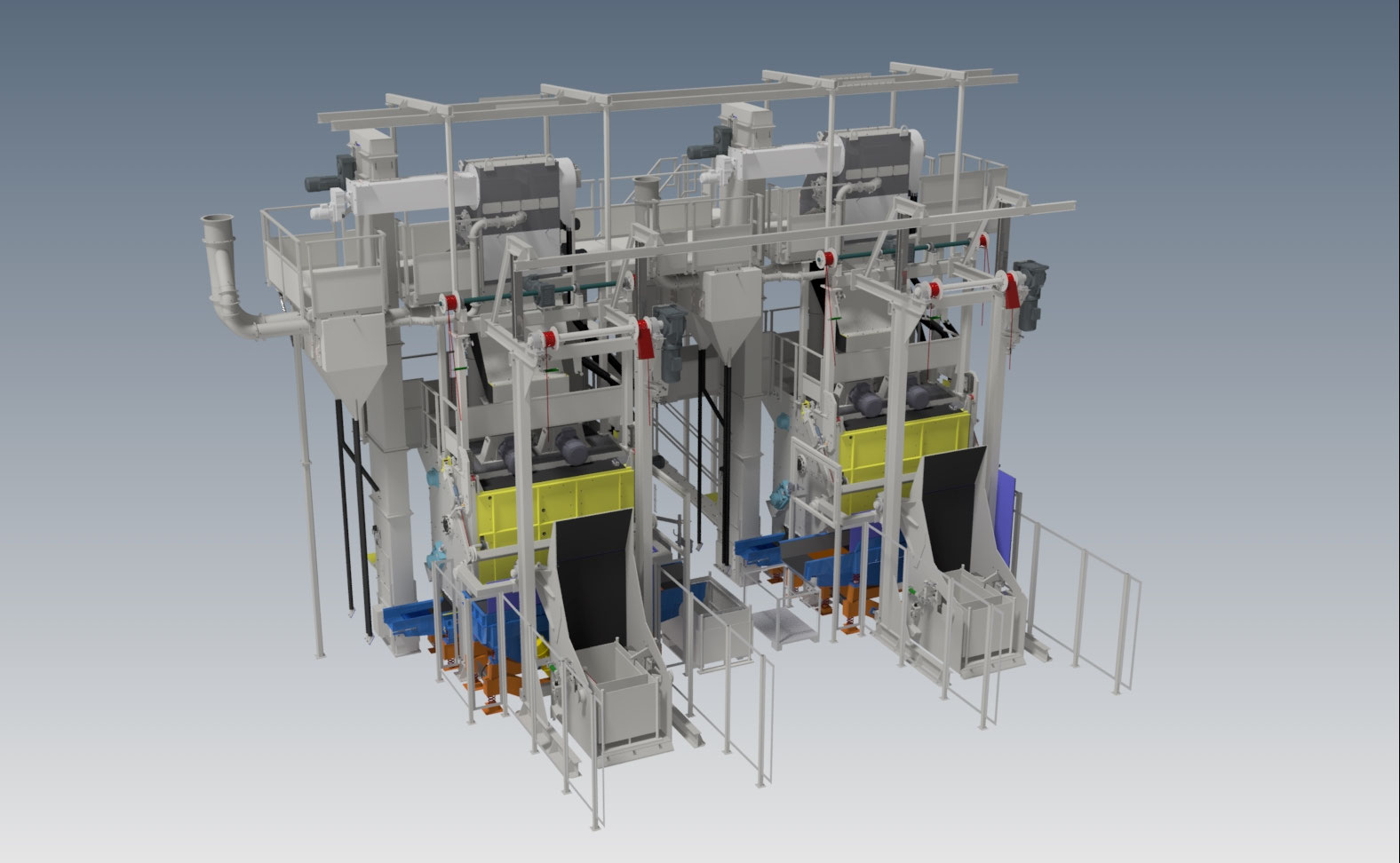 Tumble Belt Blasting Machines - Vogel + Schemmann