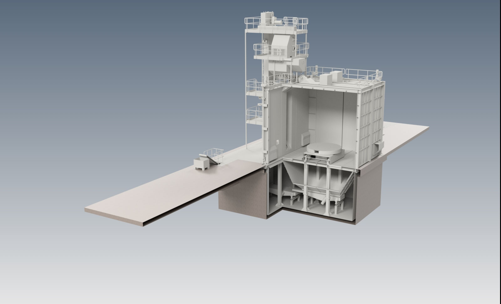 Rotary table blasting machines - Vogel + Schemmann