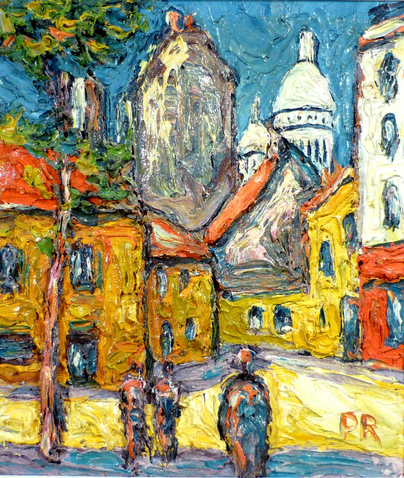 Help us - Preben Rasmussen - Dansk ekspressionistisk kunstner