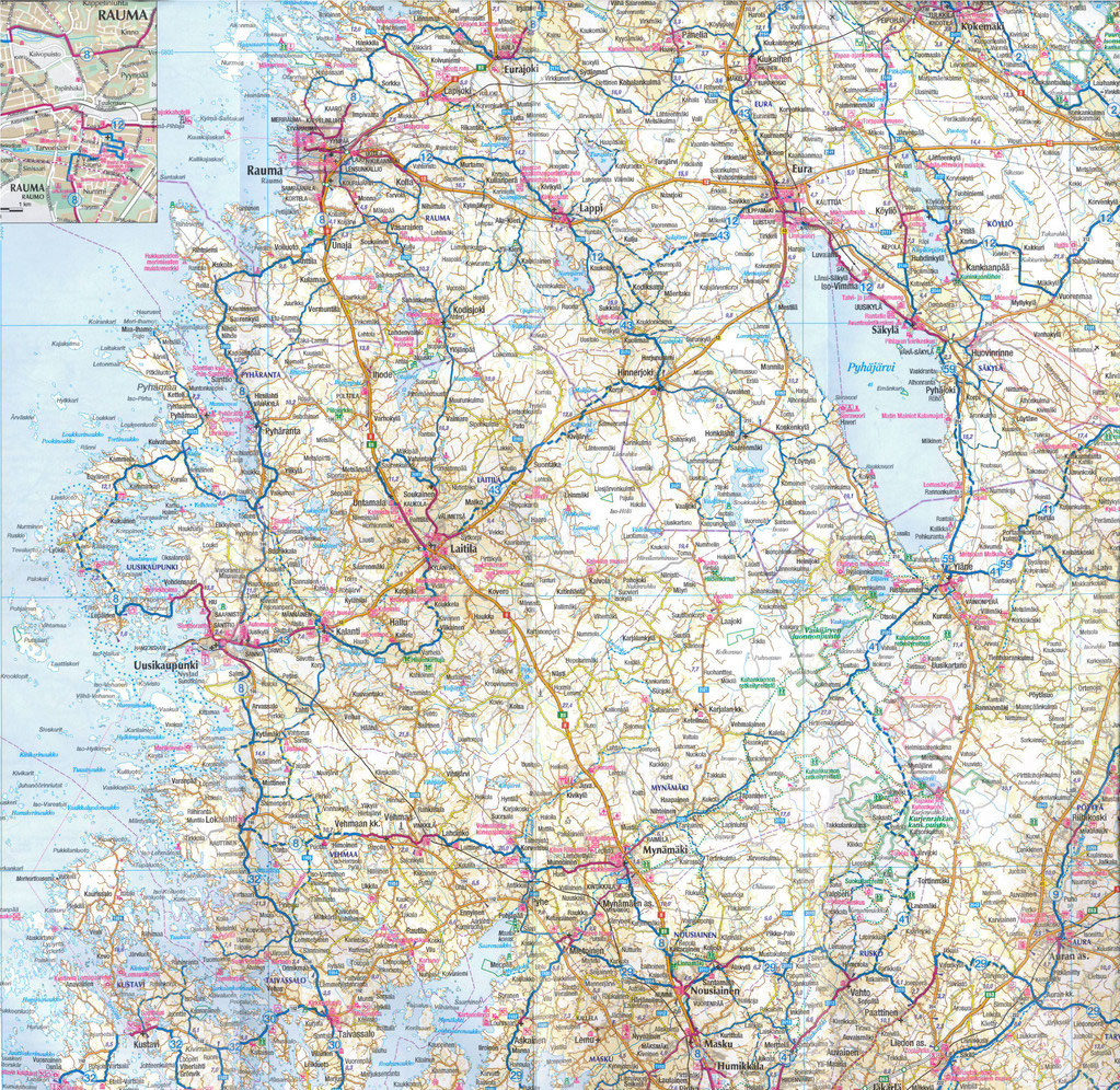Cycling routes - rauma-outdoor