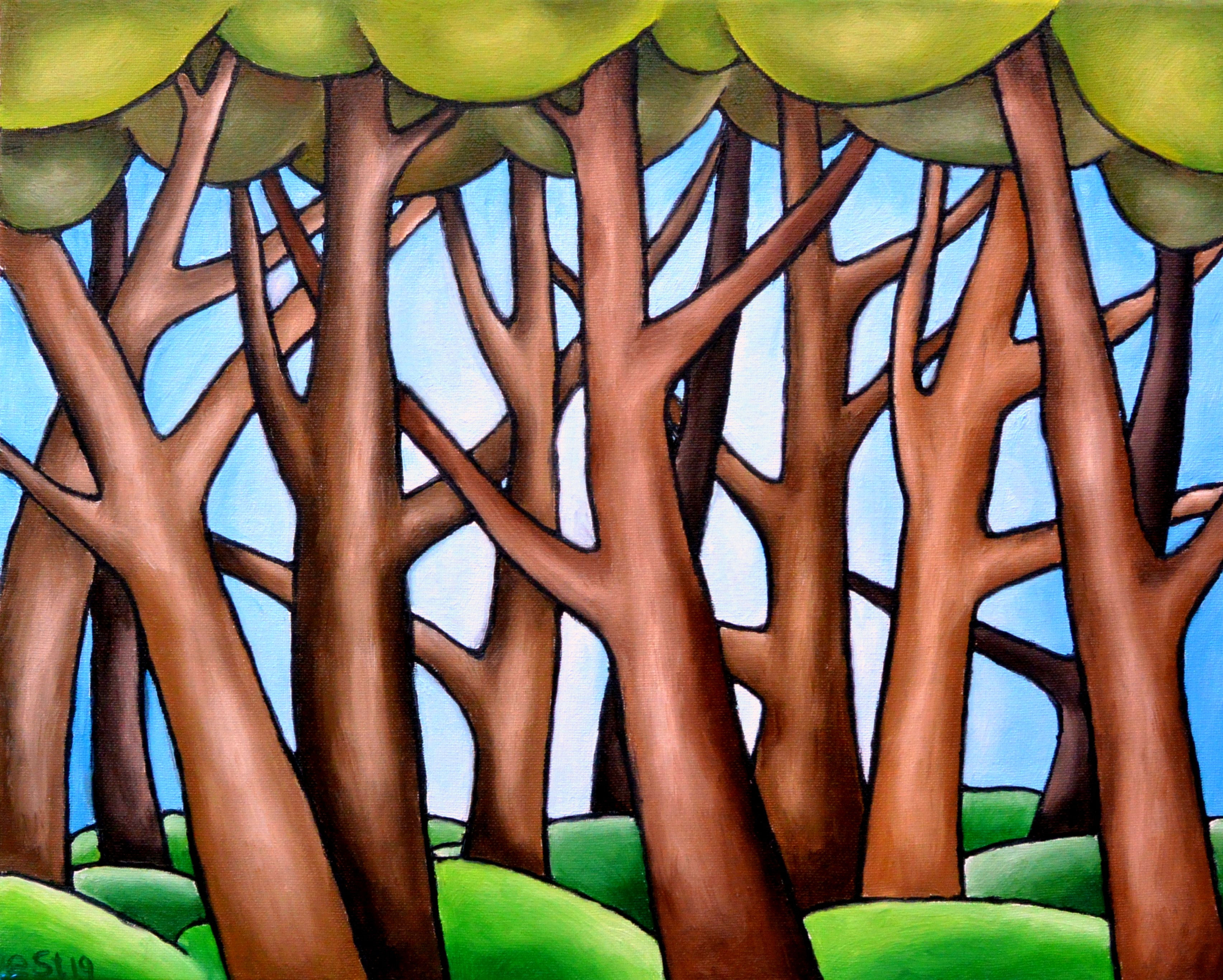For Sale - Gemälde von Eugenie Strasser Paintings by Eugenie Strasser