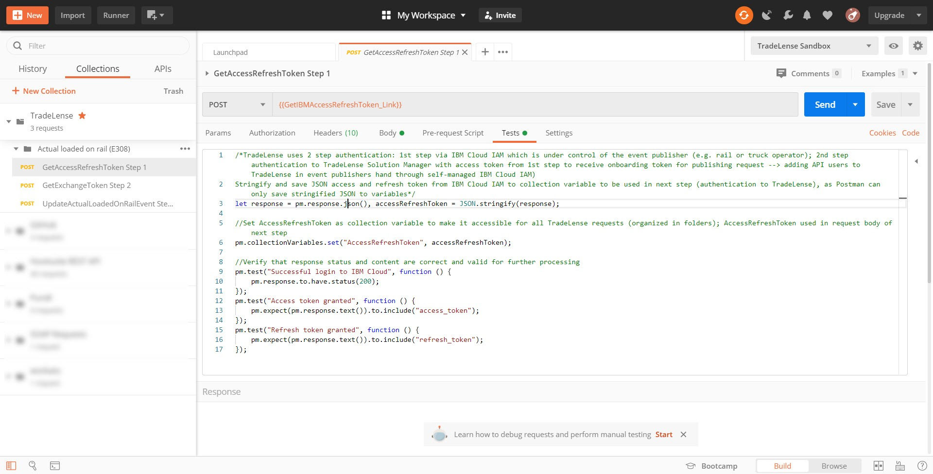 Collection Runner für die Logistik Blockchain - Business Automatica GmbH