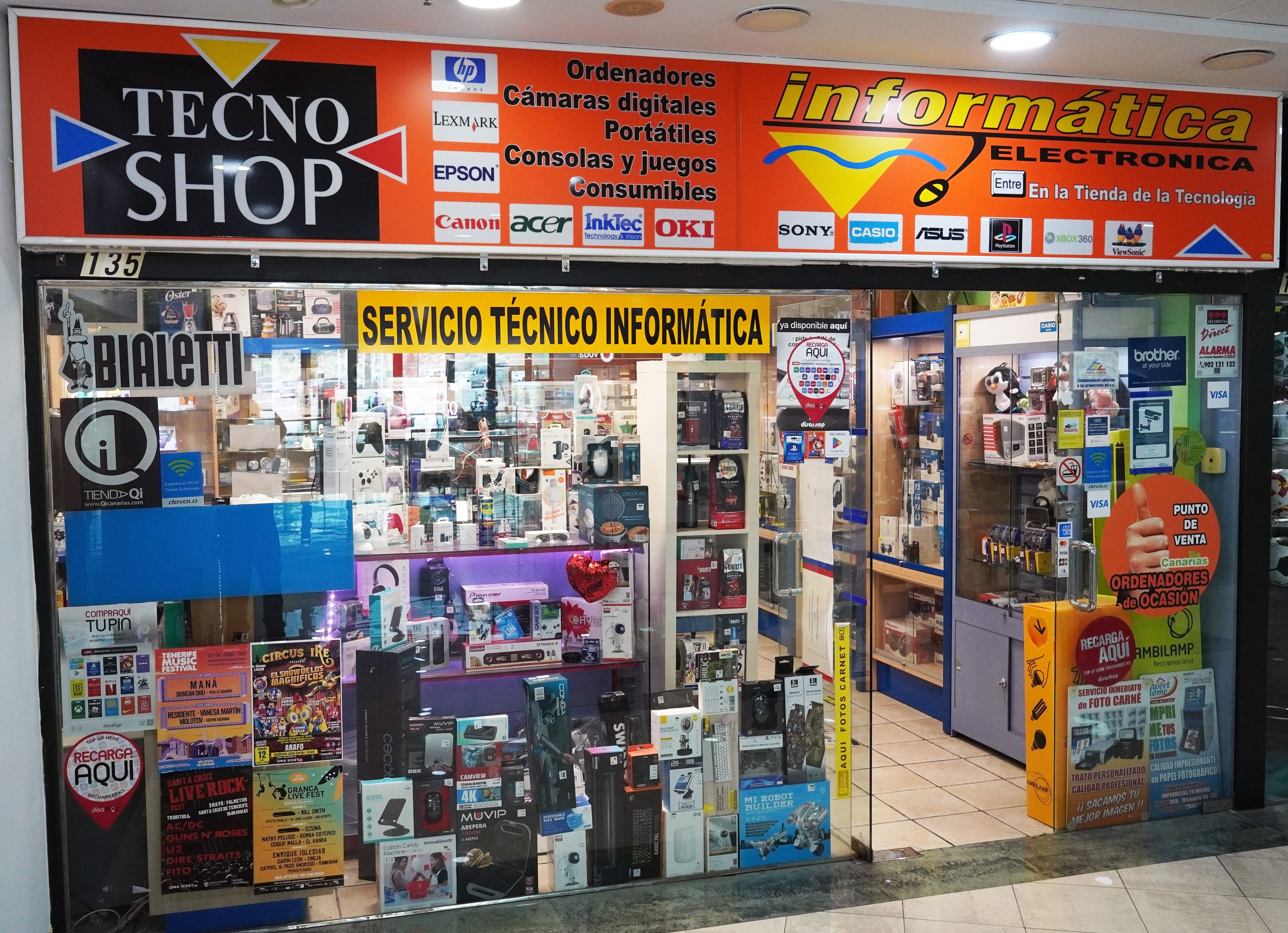Tecno Shop en Candelaria - Centro Comercial Punta Larga
