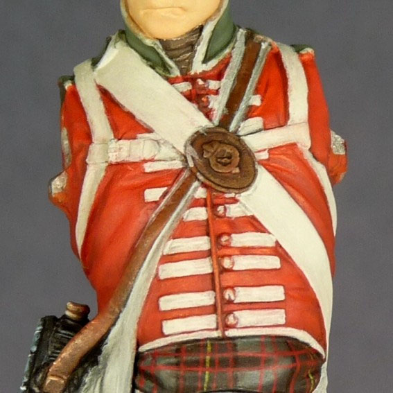 Bag piper 79th Cameron highlanders - peinture de figurines - le site de jfp