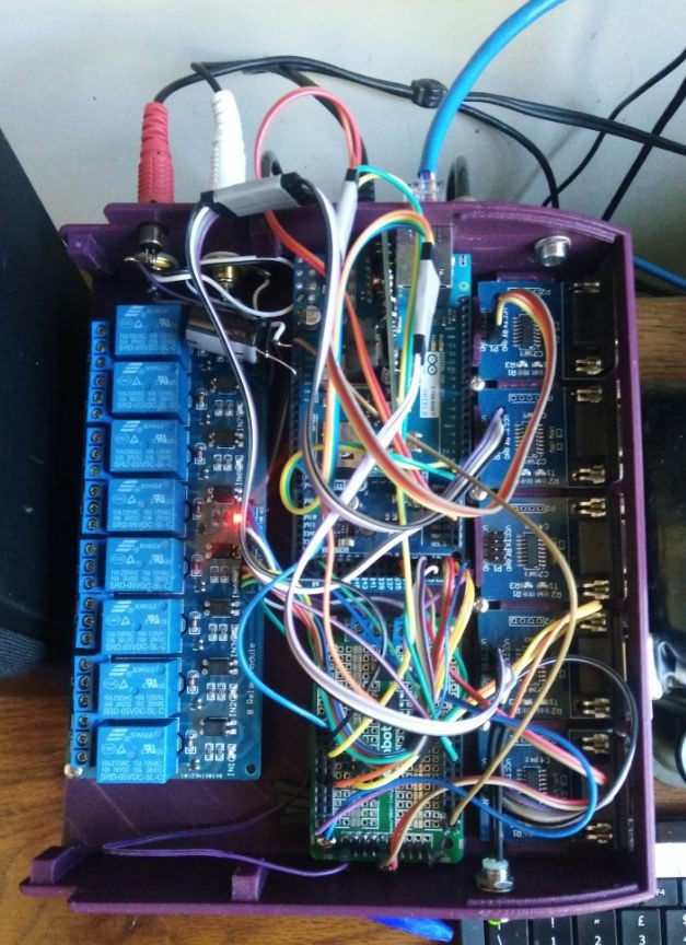 Arduino Flex Switch Box - IW7DMH - Ham Radio Station