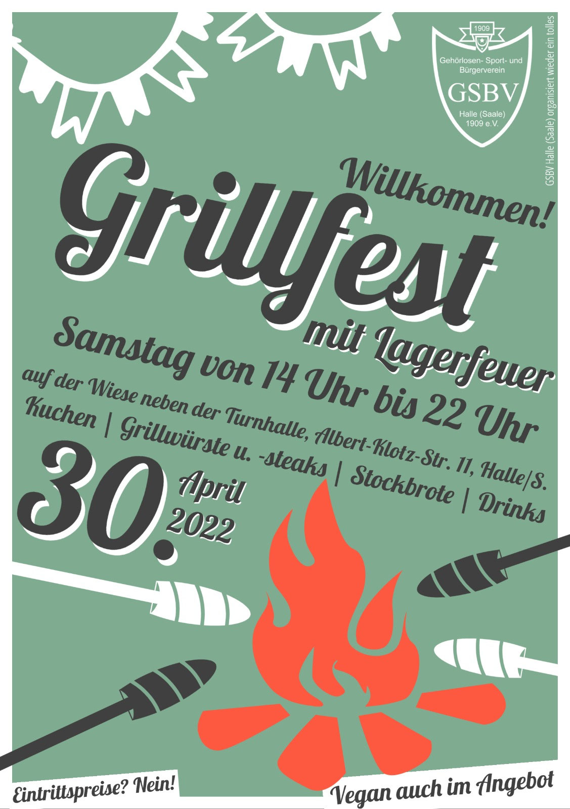 Die Zeit für Grillfest und im Dunkeln für Lagerfeuer! - GSBV Halle/S ...