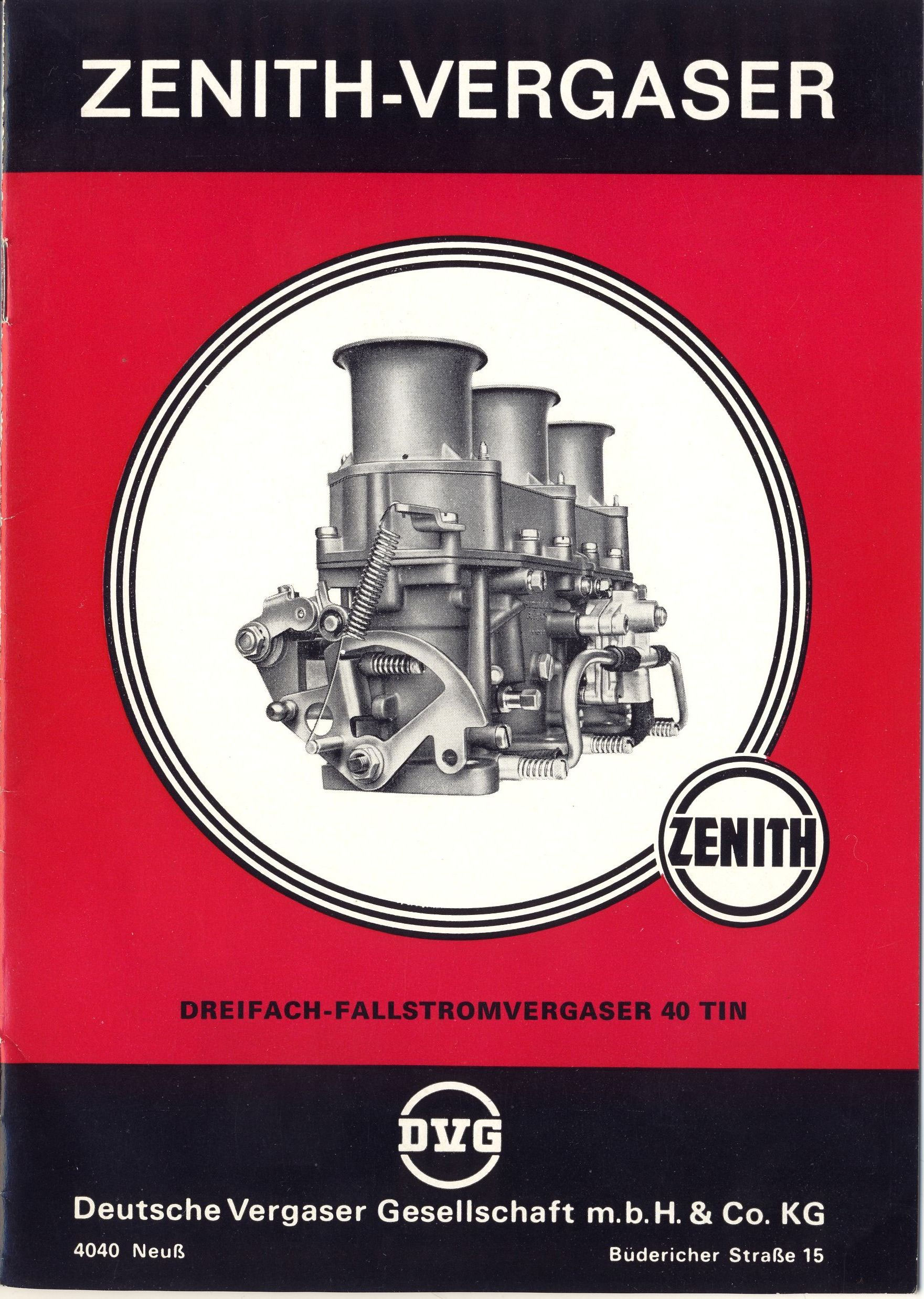 Solex 40 PHH Doppelflachstromvergaser - gibgas Vergasertechnik