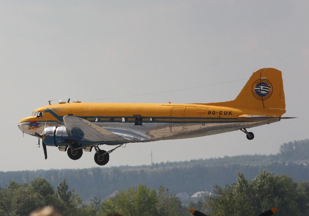 C 47B ( DC-3 ) " 9Q-CUK " Valentuna Aviators - janhimmelreichs Webseite!