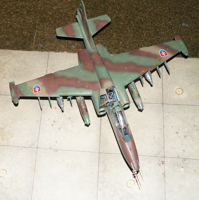 Suchoi Su 25 UBK Slovakische LSK Smer 1/48 - janhimmelreichs Webseite!