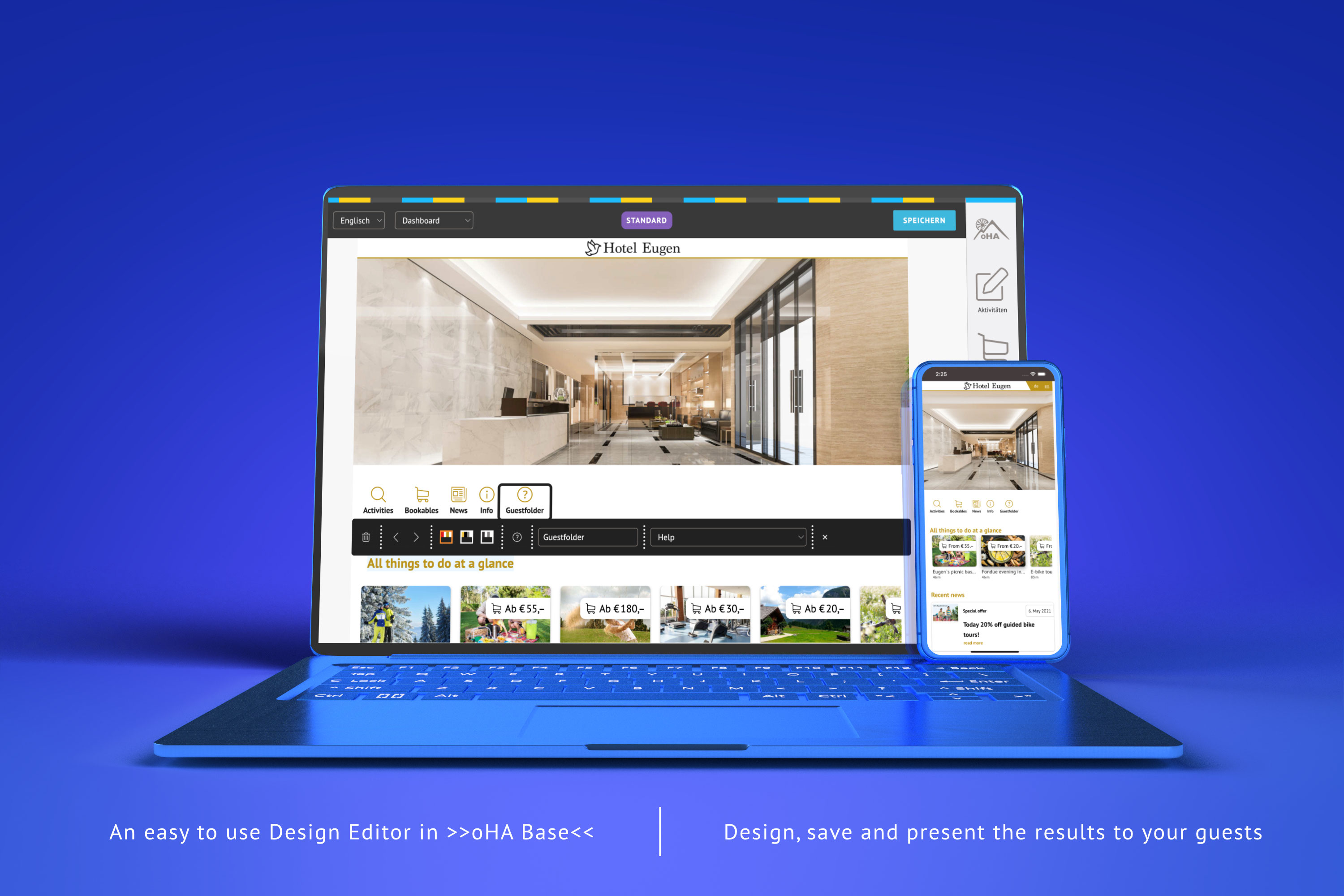 The oHA Design Editor - LuxActive