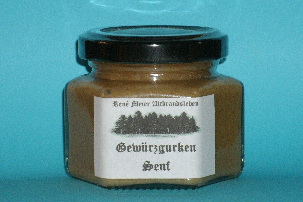 Meine Senfsorten - Senfmeier Altbrandsleben - die private Senf-Webseite!