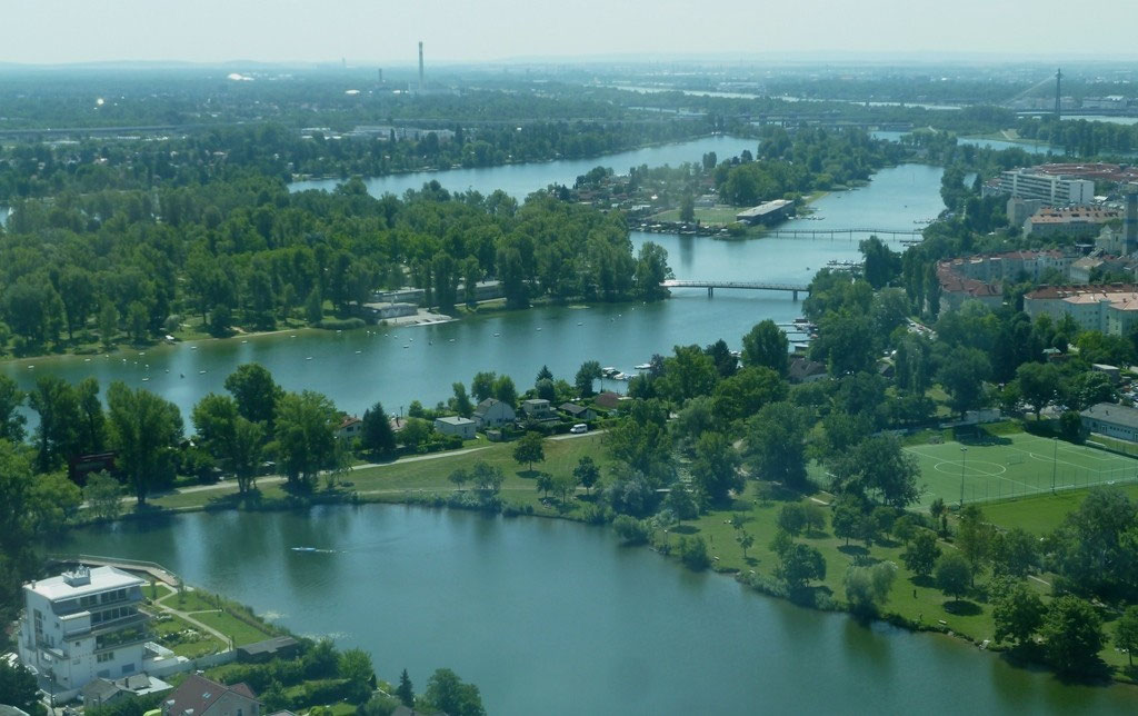 Alte Donau 6. April 2008 - Seen süchtig