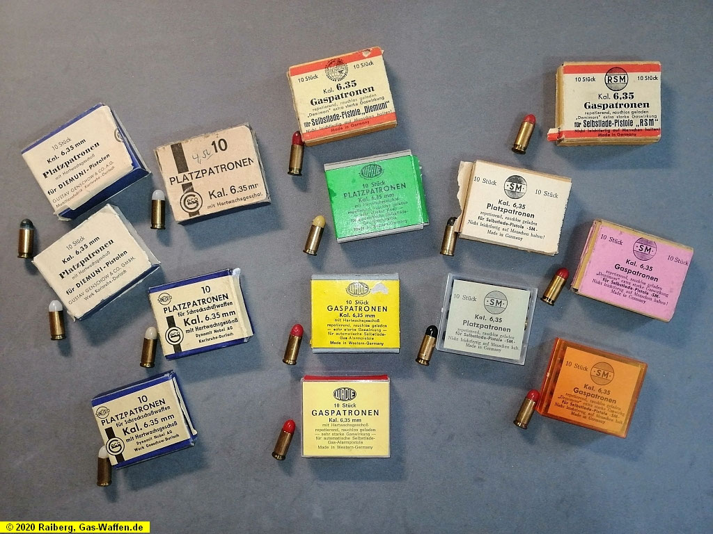 Die Patrone 6,35 mm Browning - gas-waffen.de