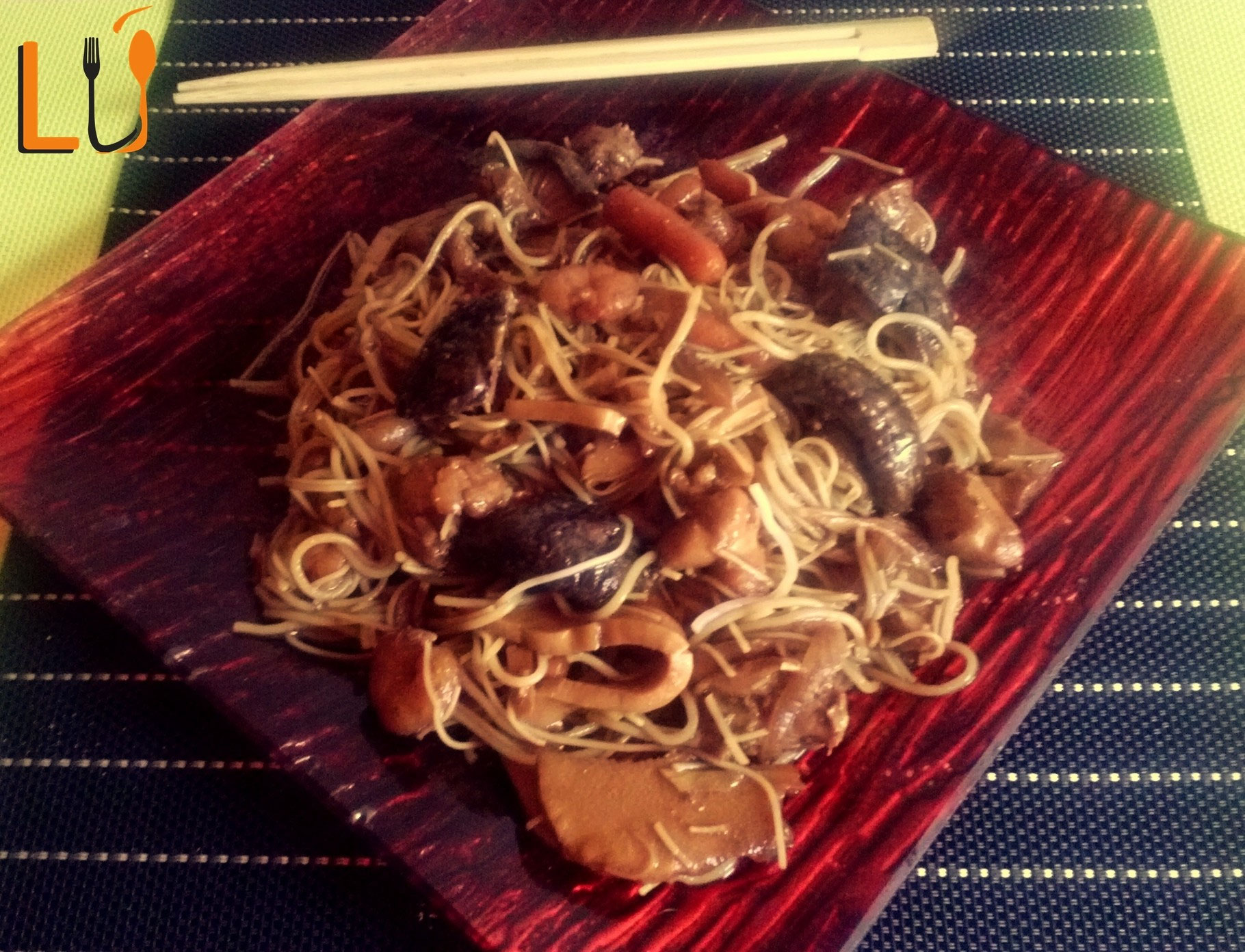 FIDEOS DE ARROZ CHINOS a mi estilo - Página web de cocinar sin complicarse