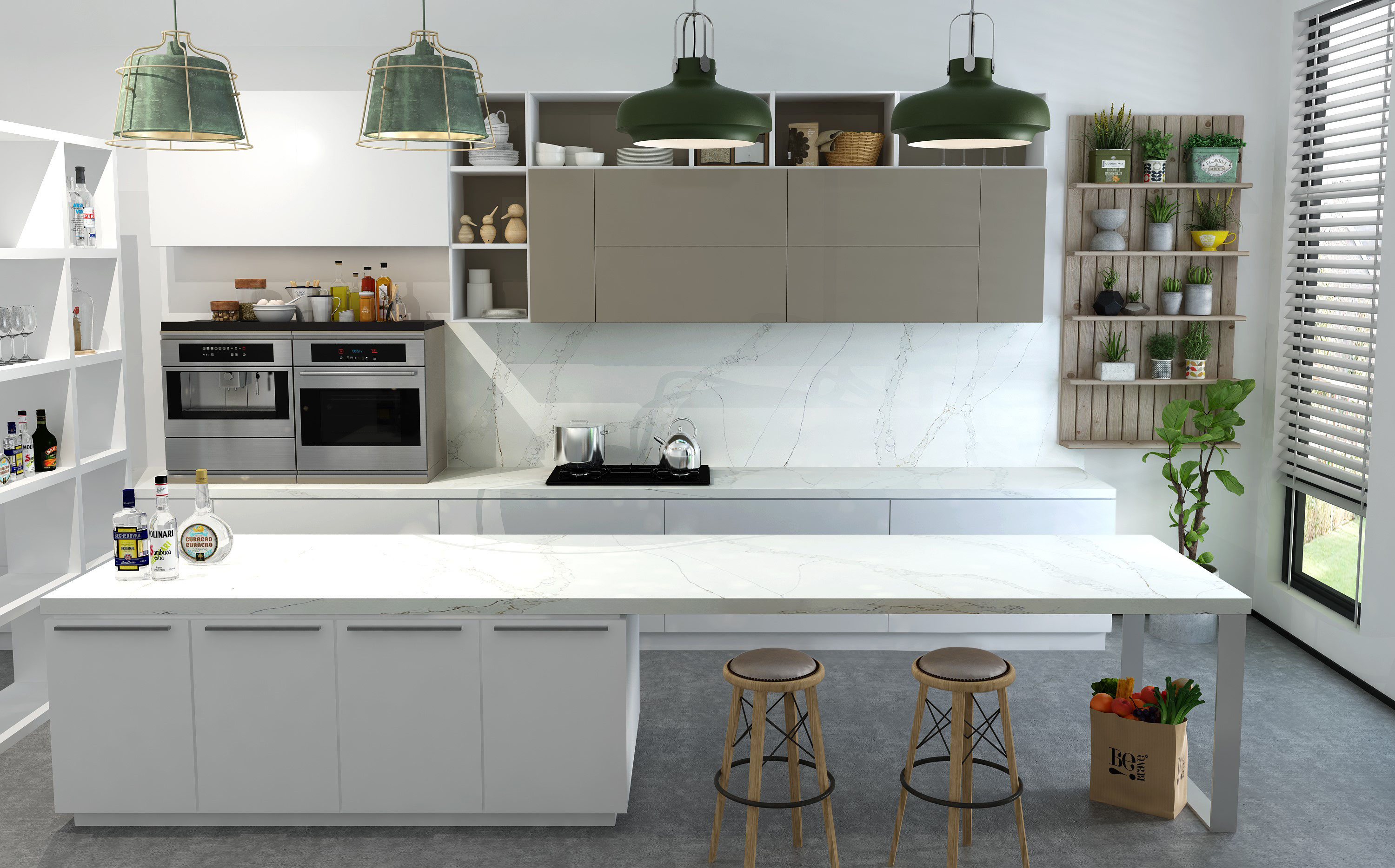 Quartz worktops by Brighton & Hove Kitchens - Brighton & Hove Kitchens ...