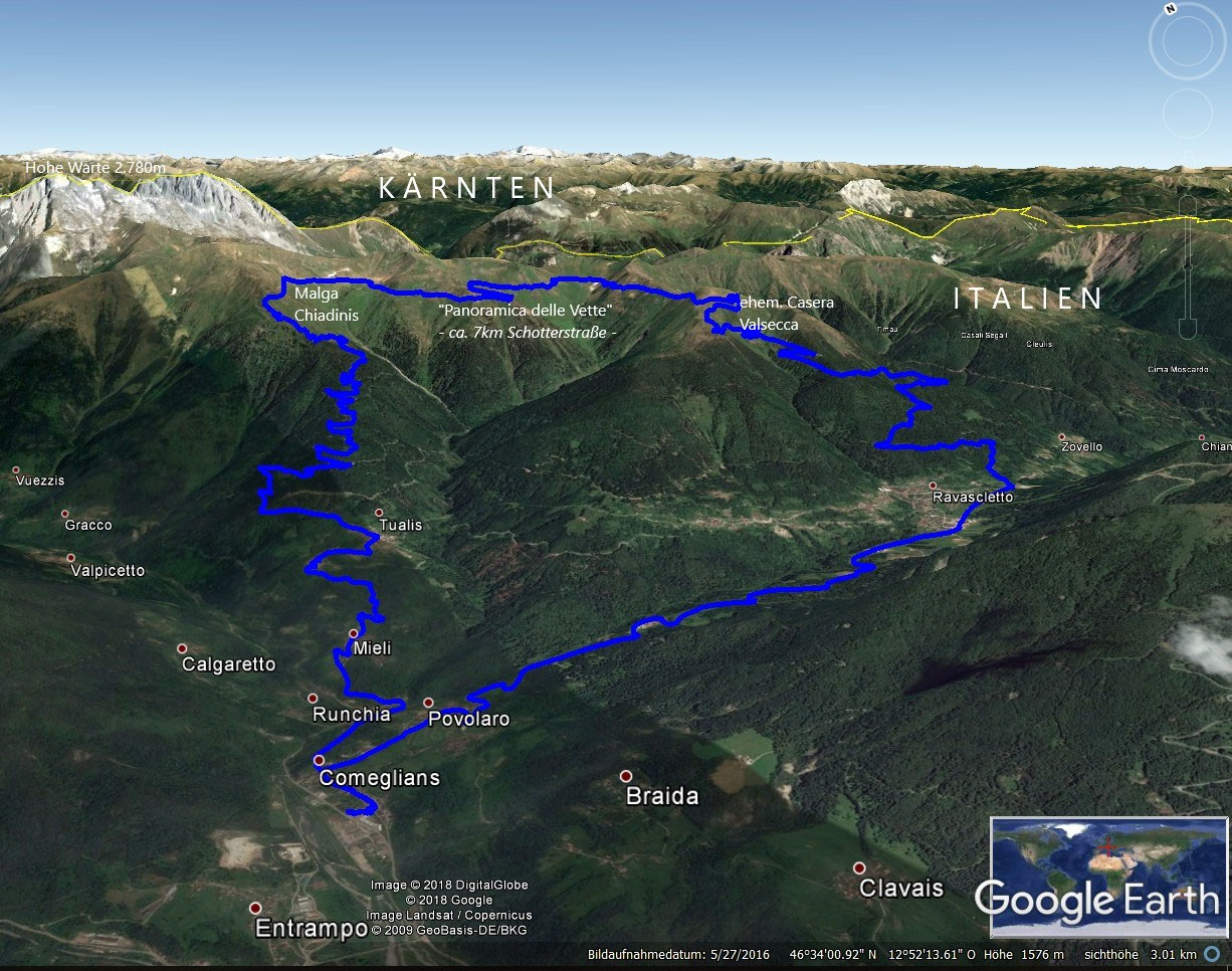 Panoramica delle Vette - Unterwegs im Dreiländereck Österreich ...