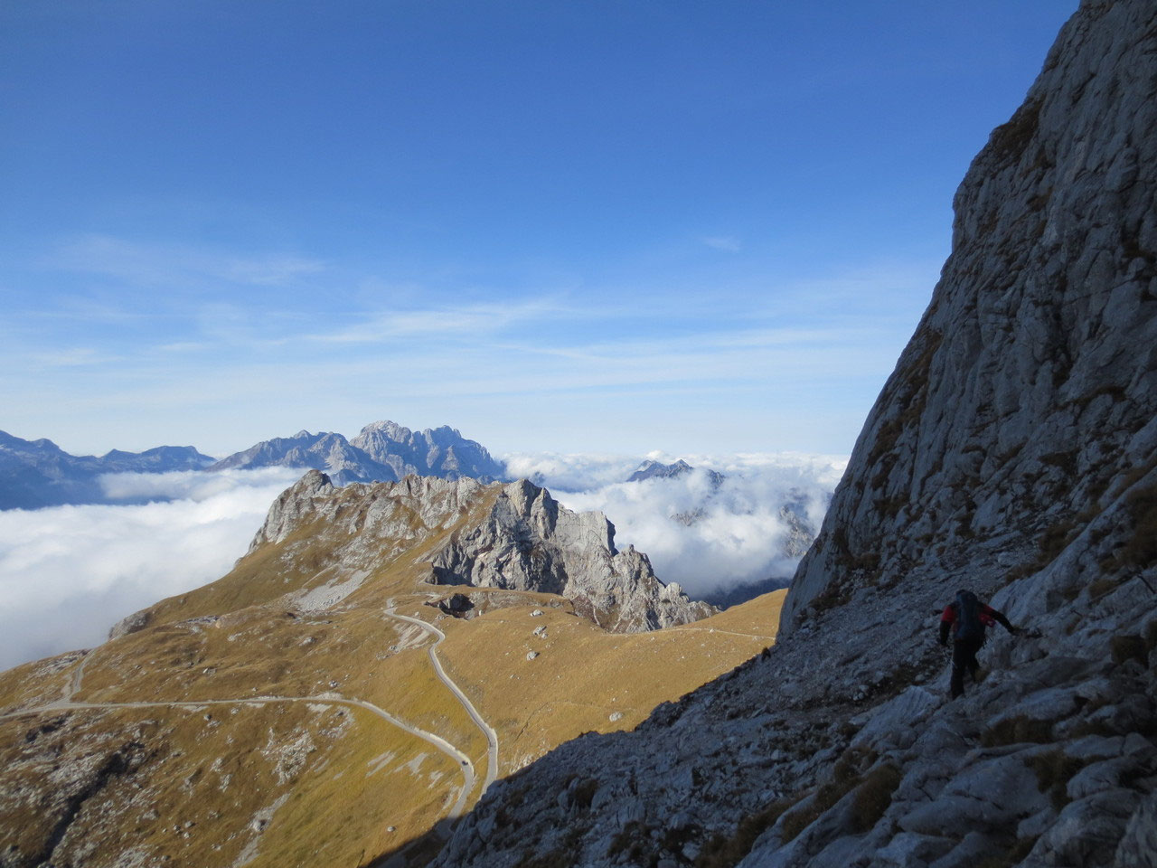 Mangart 2.679 m / Julische Alpen - Unterwegs im Dreiländereck ...