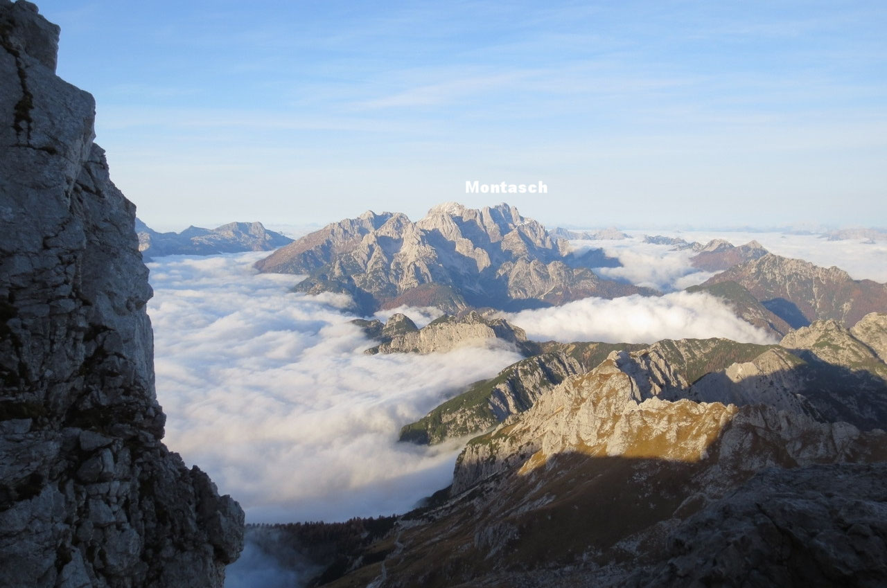 Mangart 2.679 m / Julische Alpen - Unterwegs im Dreiländereck ...