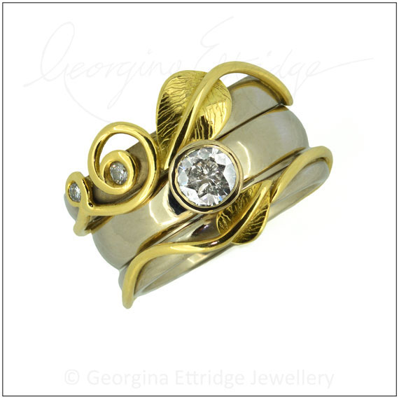 Leaf Bespoke Wedding & Engagement Rings - Leaf Jewellery by Georgina ...