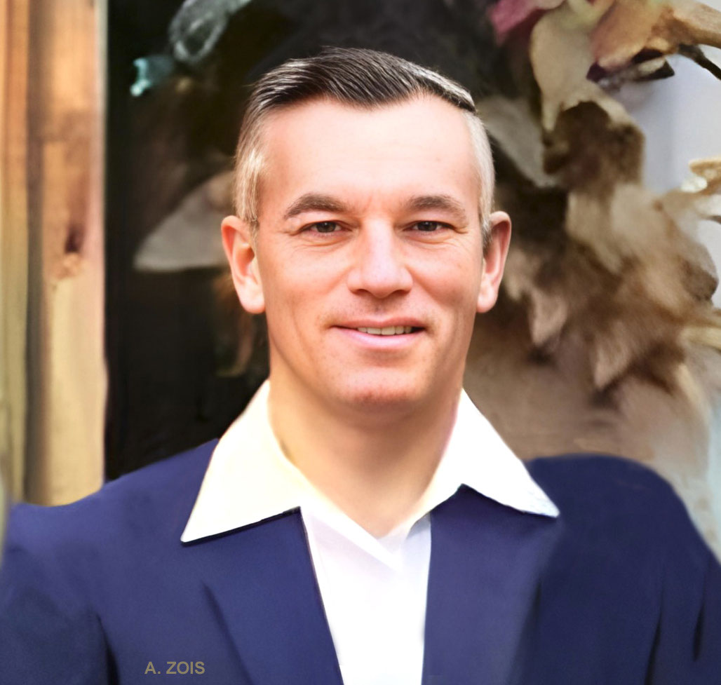 Rendered photos of Meher Baba's Western Men Close Ones by Anthony Zois ...