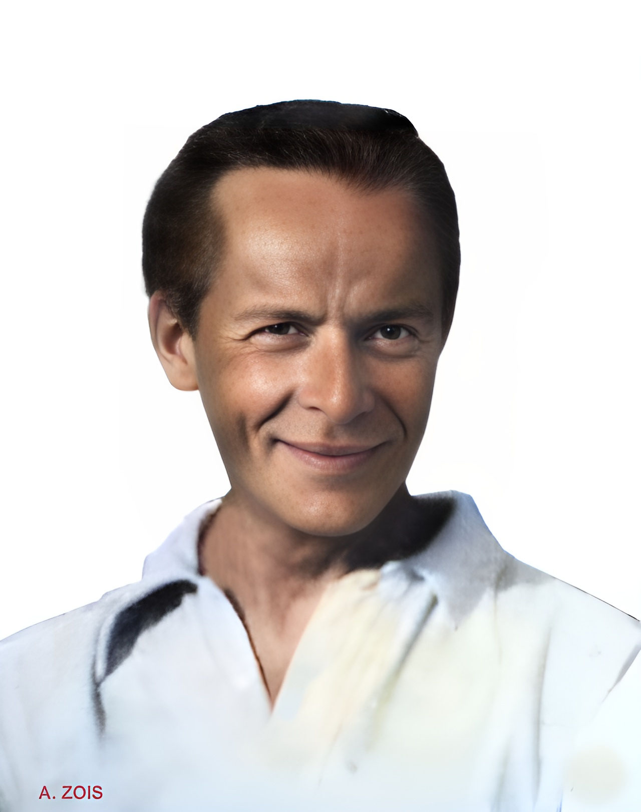 Rendered photos of Meher Baba's Western Men Close Ones by Anthony Zois ...