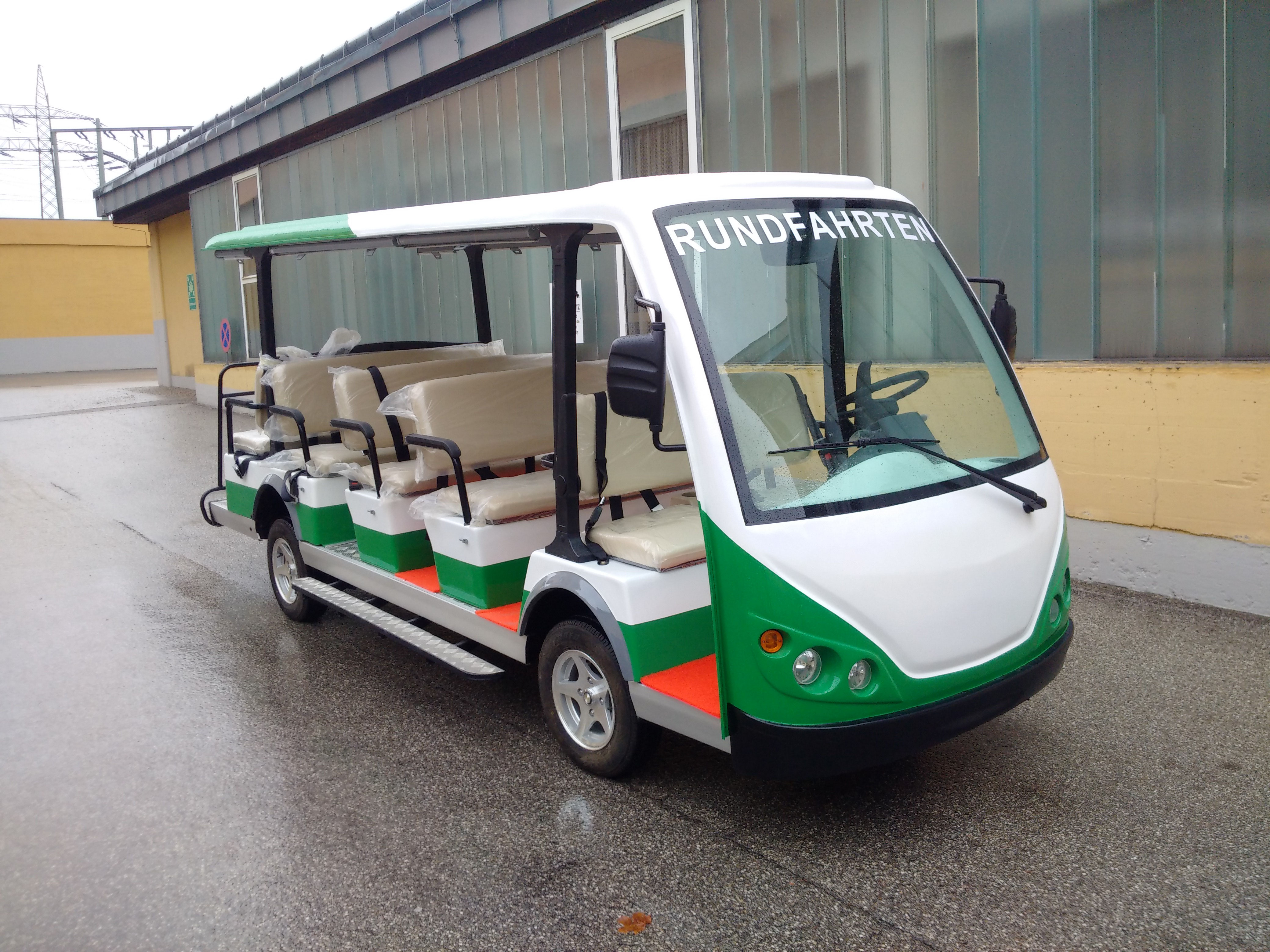 QS E POWER - Elektro shuttle, rundfahrt, shuttle , bummelzug ...