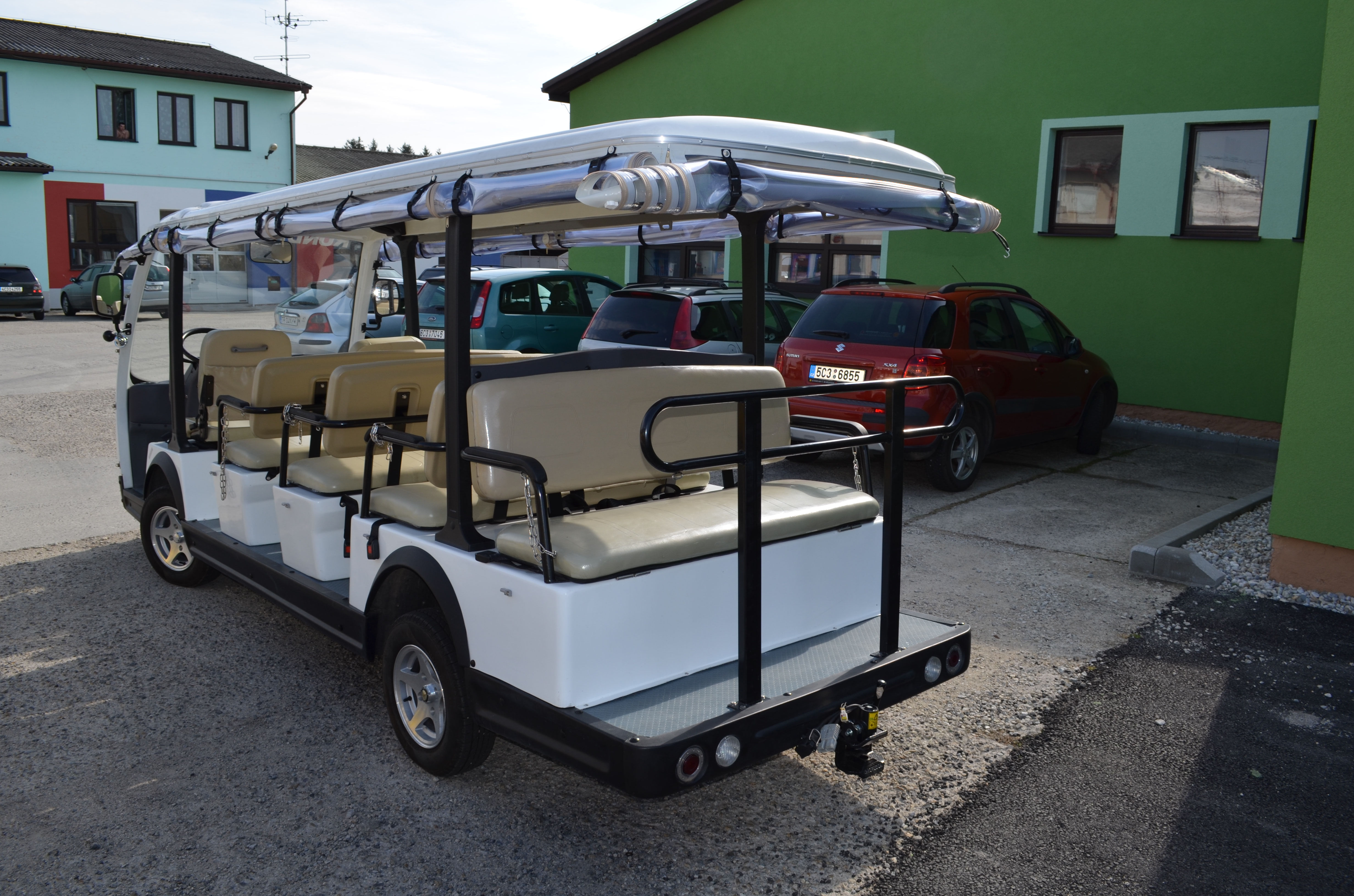 QS E POWER - Elektro shuttle, rundfahrt, shuttle , bummelzug ...