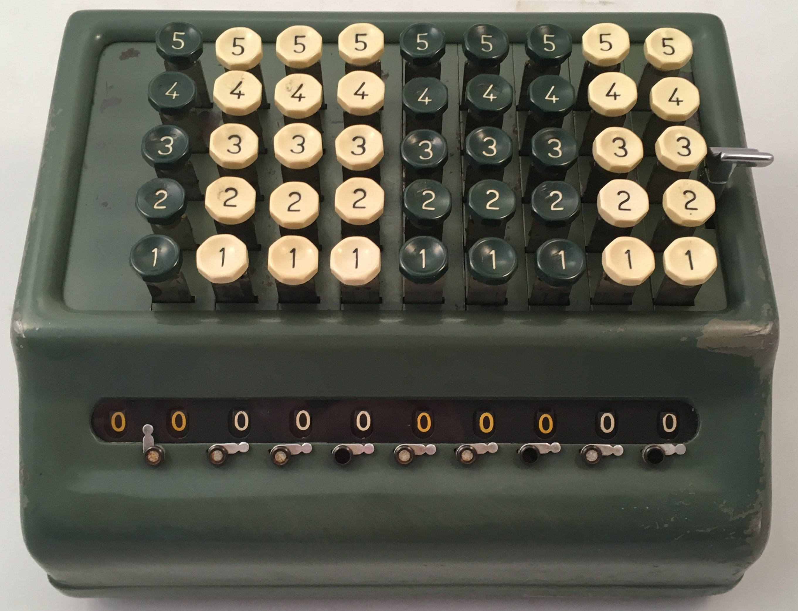 3.- Sumadoras (Adders) - antiques calculating instruments, perez prados ...