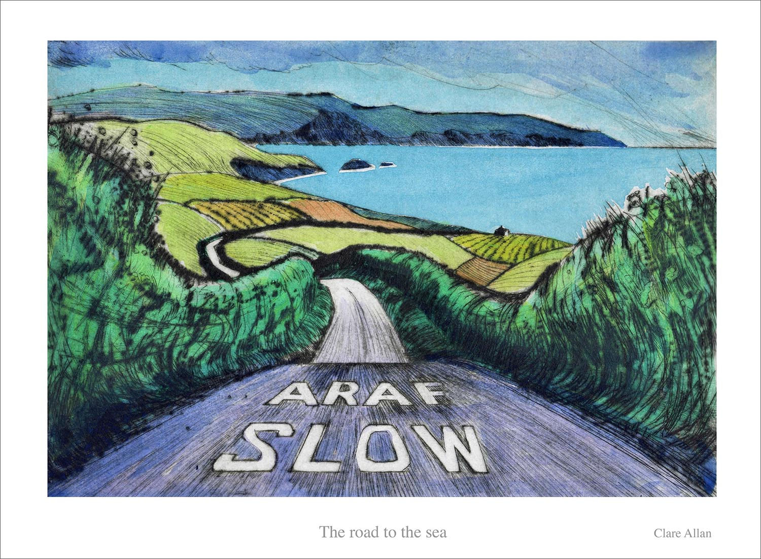 Welsh Coast Art - Clare Allan Art