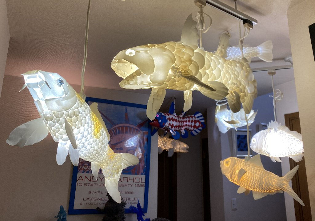 How to use - paper coelacanth （ペーパー シーラカンス LED）