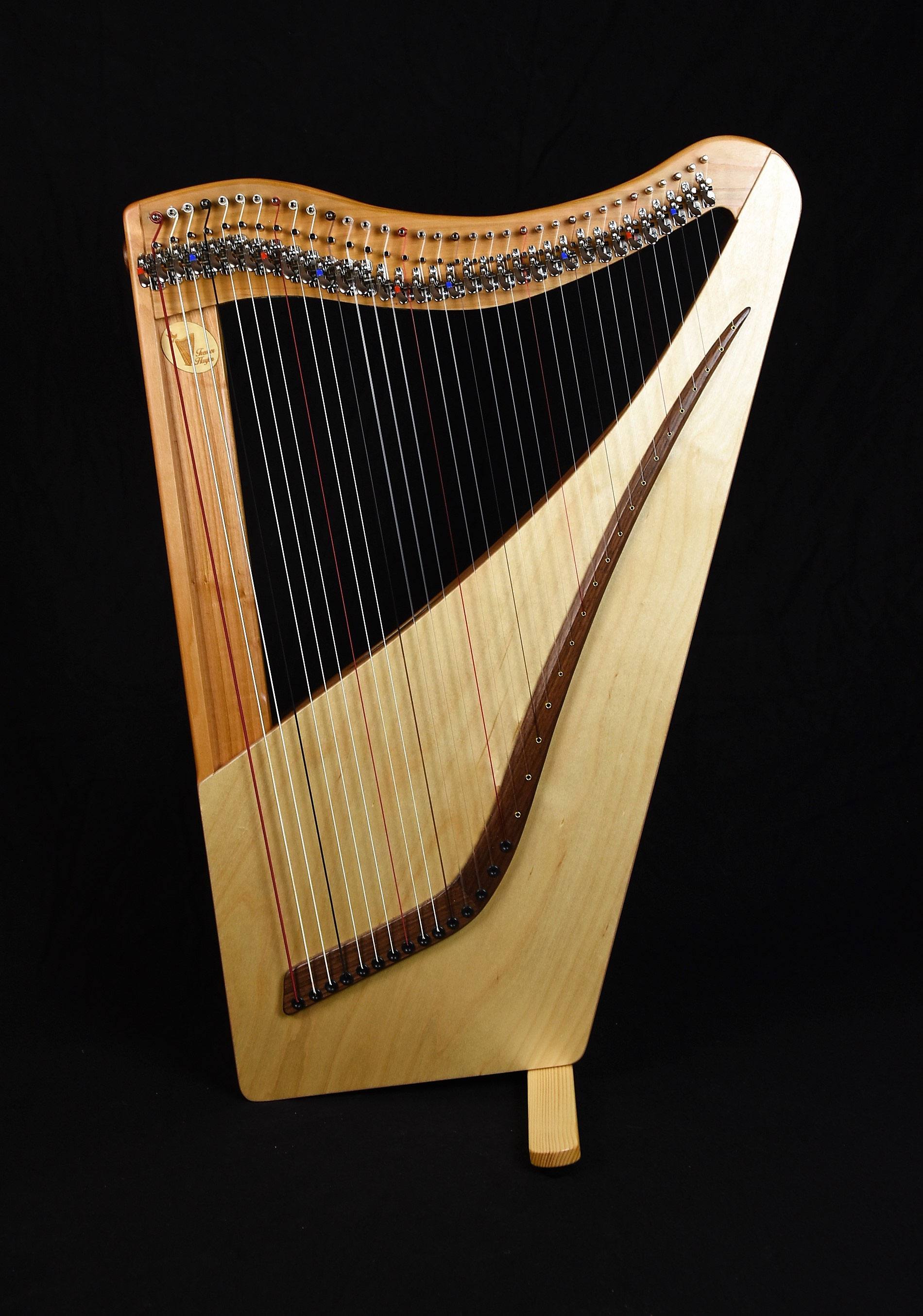 Travel Harp with 34 strings - Electric Harp and Travel Harp