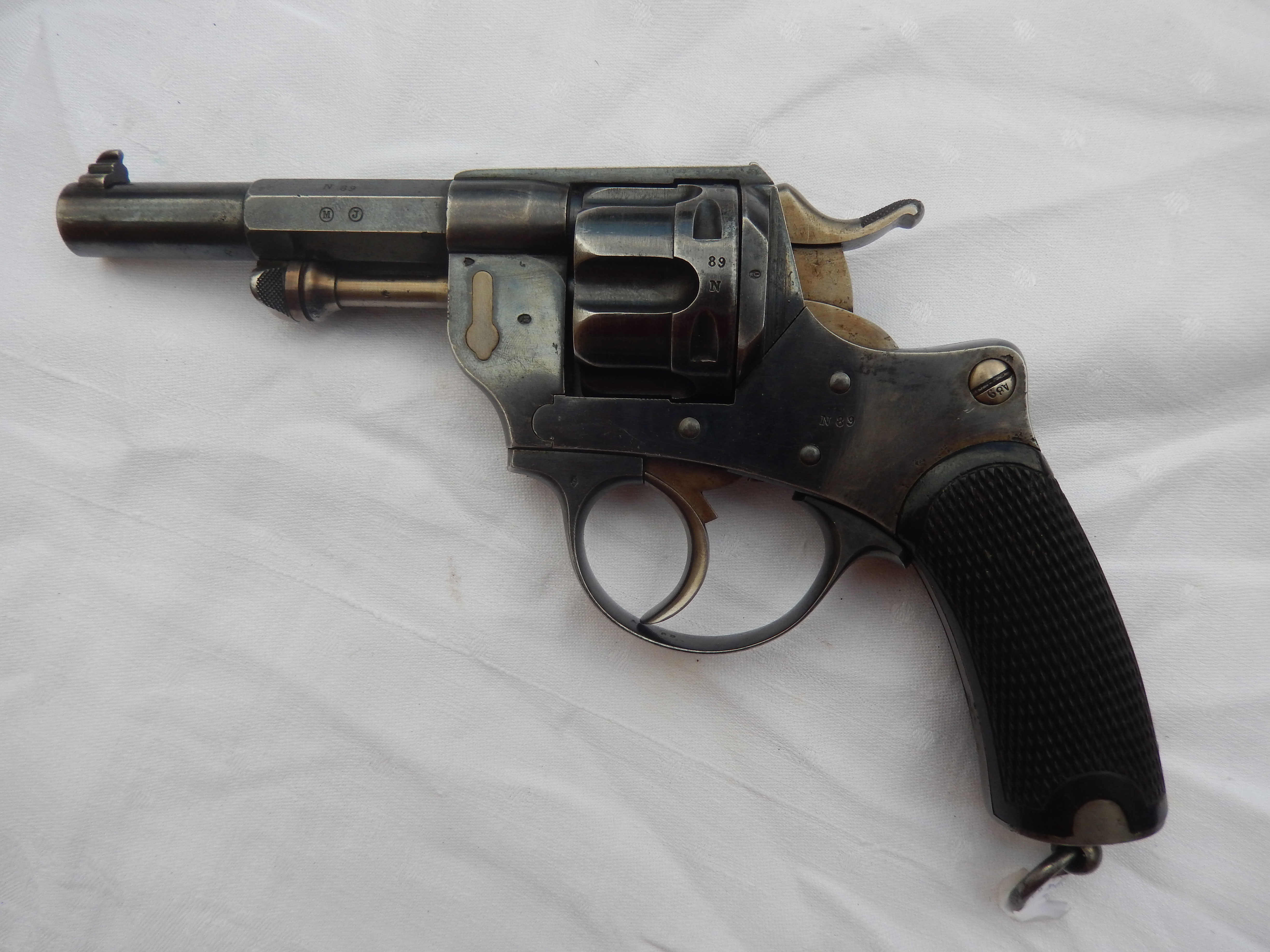REVOLVER MAS MLE 1873 et l'OFFICIER 74 omptoir antique de bourgogne ...