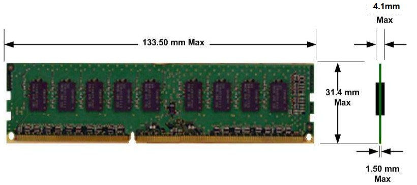 Desktop DDR4 RAM Pinout - PDF Download