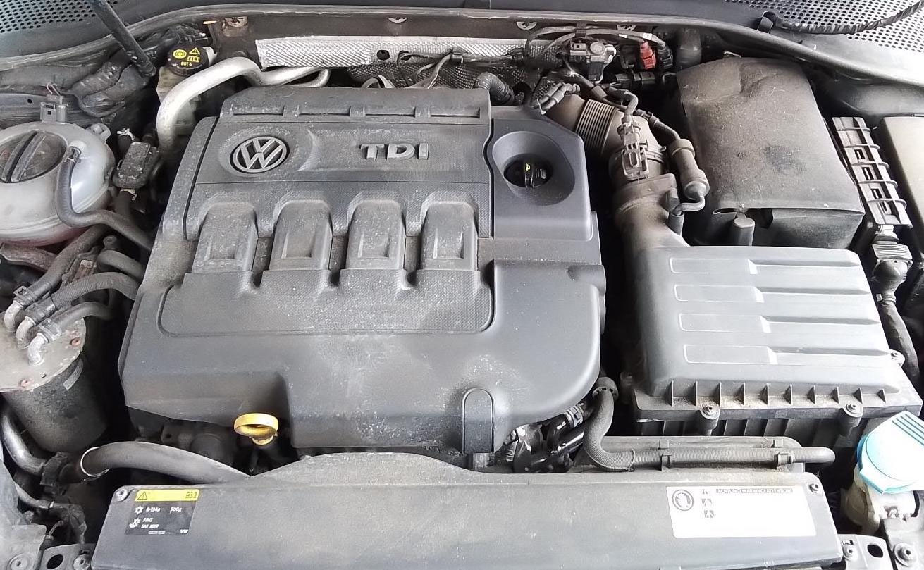 Motor VW Golf VI 1.6 TDI CAYB 78 TKM 66 KW 90 PS komplett inklusive ...