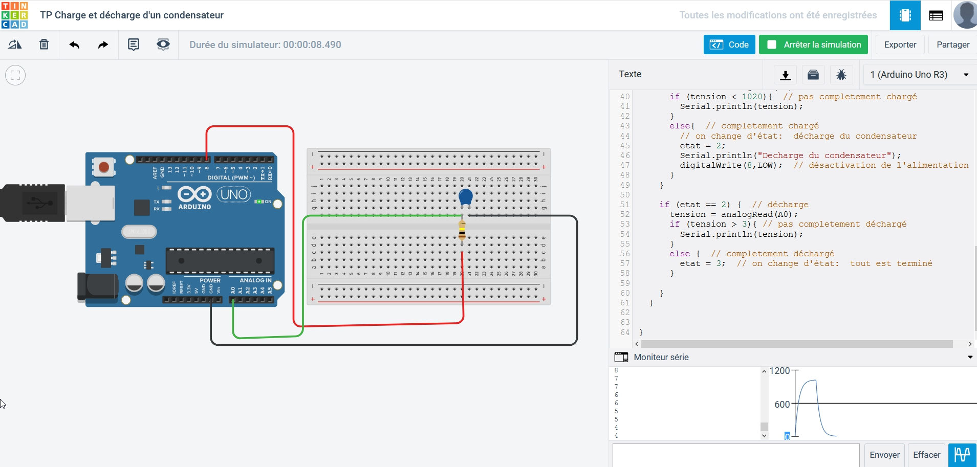 4 TP Arduino en SPC -Nouveau Programme Specialité SPC-Simulation et ...