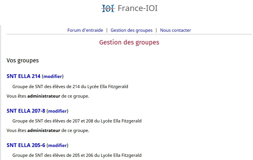Initiation à Python avec France IOI & W3School - Site Ellasciences de ...