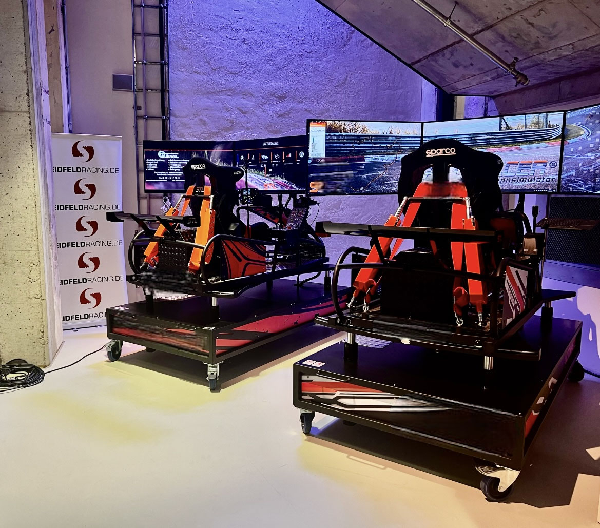 Mini F1 oder DTM Simulator - Formel 1 Rennwagen selber fahren ...