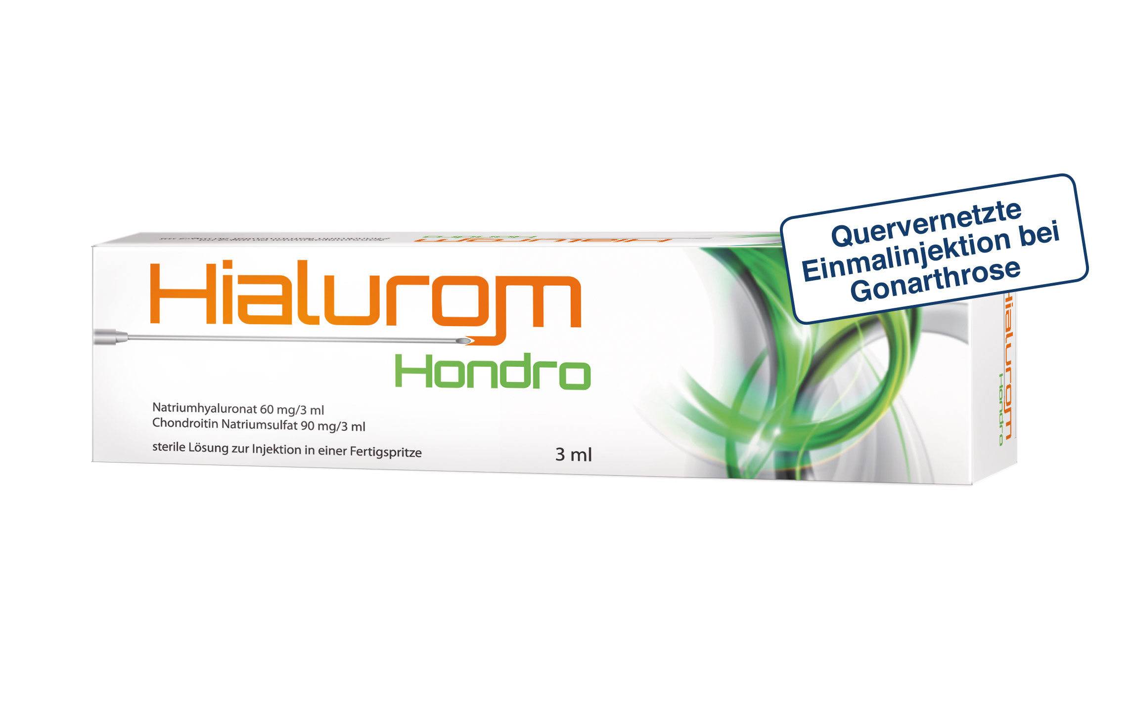 Einmalinjektion mit quervernetztem Natriumhyaluronat - Hialurom