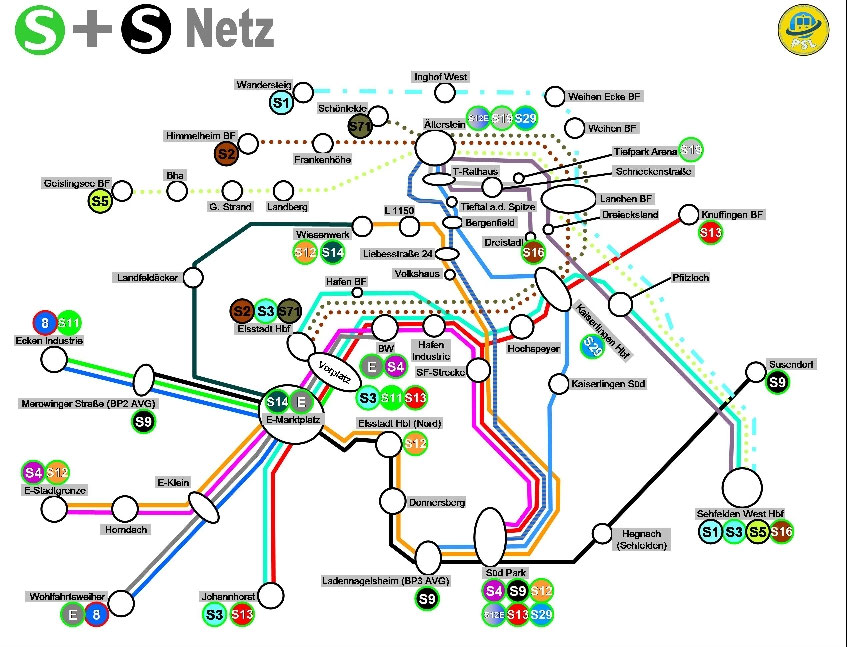S / S-Bahn Netz - patricksablines Webseite!