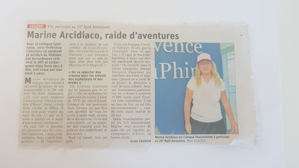 Merci - Association dans le sourire d'Enzo