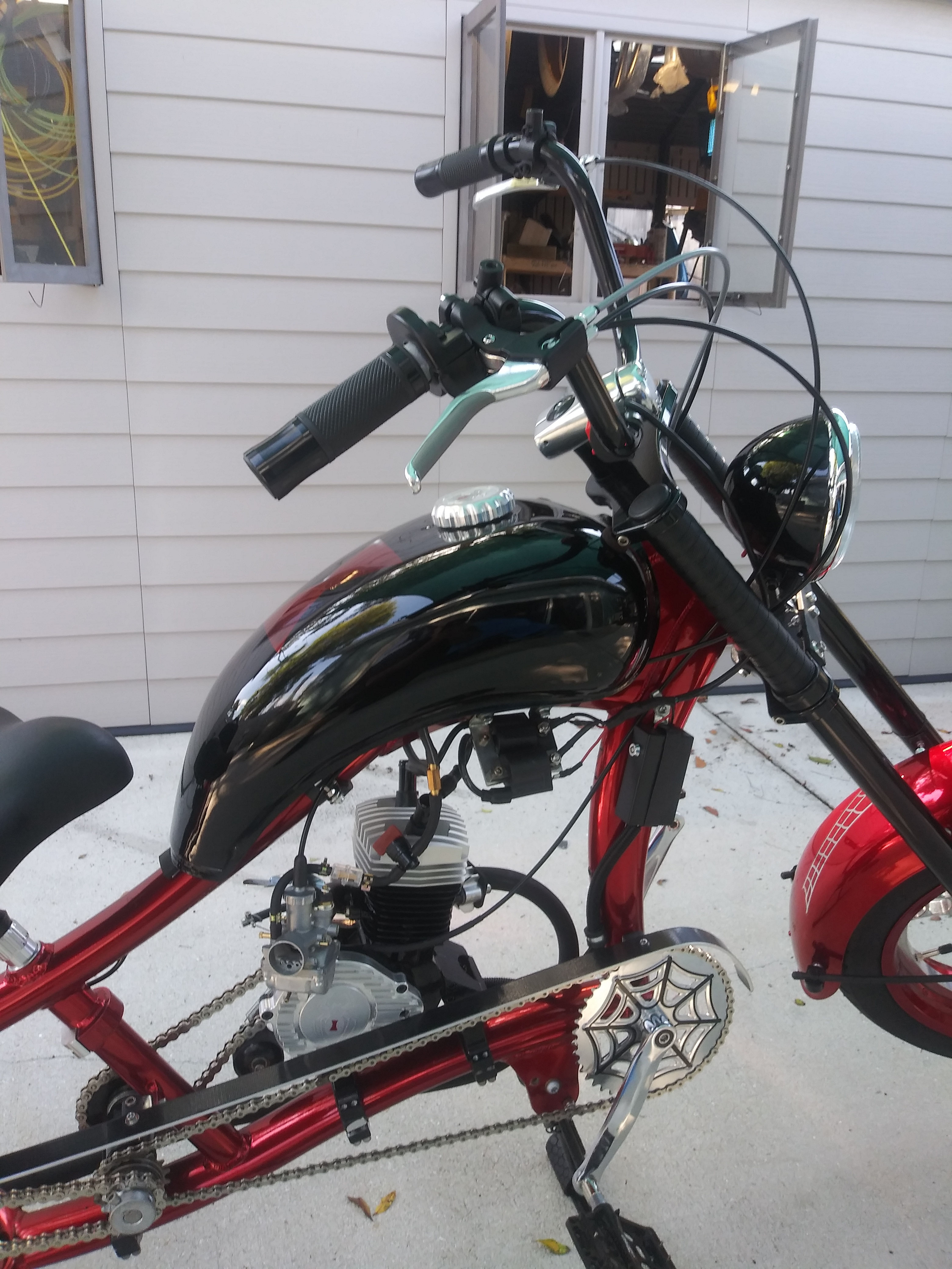 BUILD YOUR OWN [GAS ENGINE] PEDALCHOPPER KIT's #1 thru #6 HIGHER THE ...