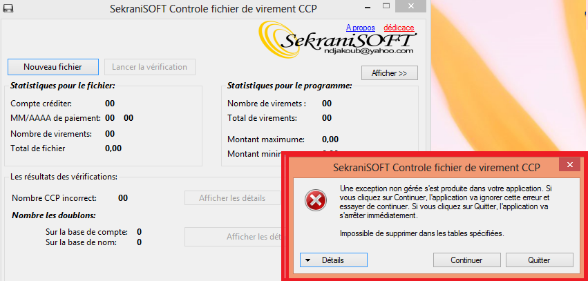 Si vous rencontrez ce problème ! ?. - Site de ndjakoub